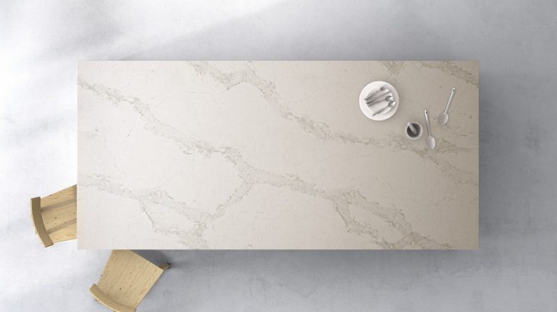 Caesarstone Calacatta Nuvo Quartz - Bluestone