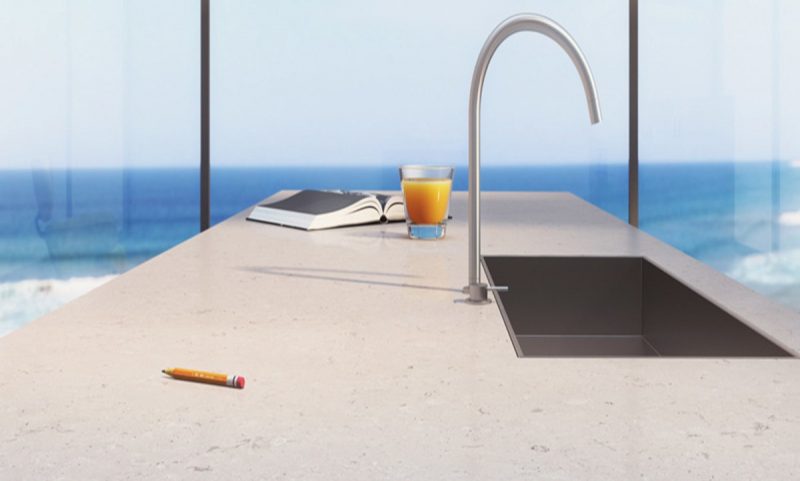 Caesarstone Clamshell Quartz - Bluestone