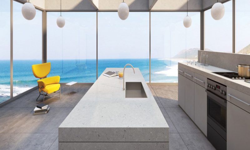 Caesarstone Clamshell Quartz - Bluestone