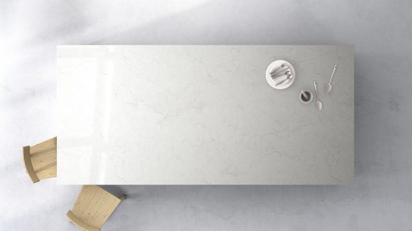 Caesarstone Georgian Bluffs Quartz Kitchen Surfaces - Bluestone