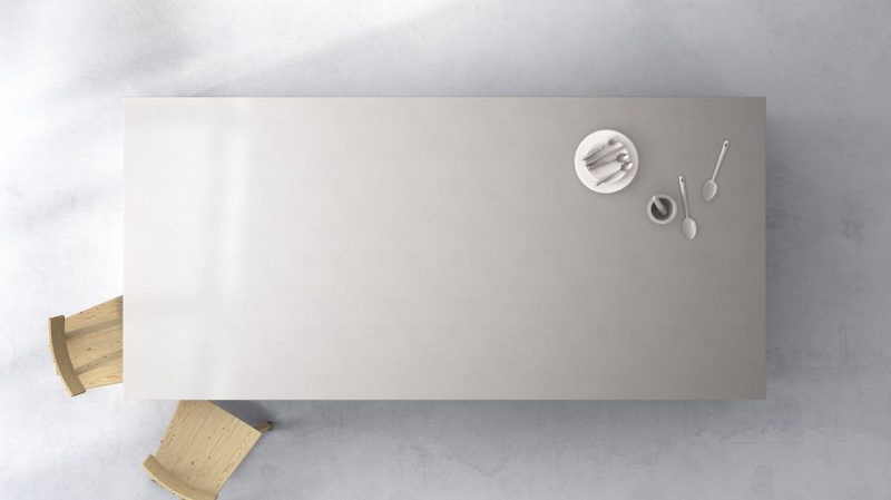 Caesarstone Ocean Foam Quartz Kitchen Surfaces - Bluestone