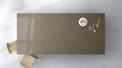 Caesarstone Shitake Quartz Kitchen Surfaces - Bluestone