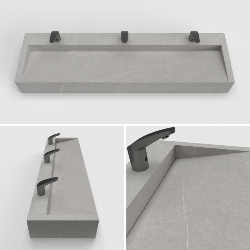 Wash Troughs - Bluestone