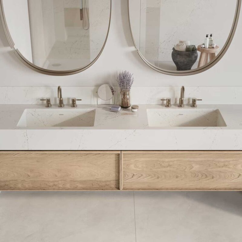 Silestone Siberian Frost - Bluestone