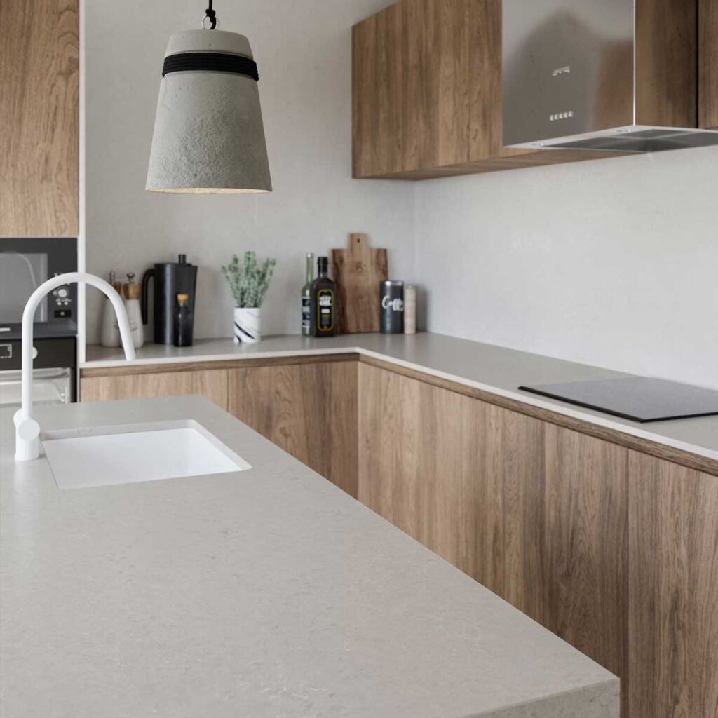 Silestone Motion Grey - Bluestone